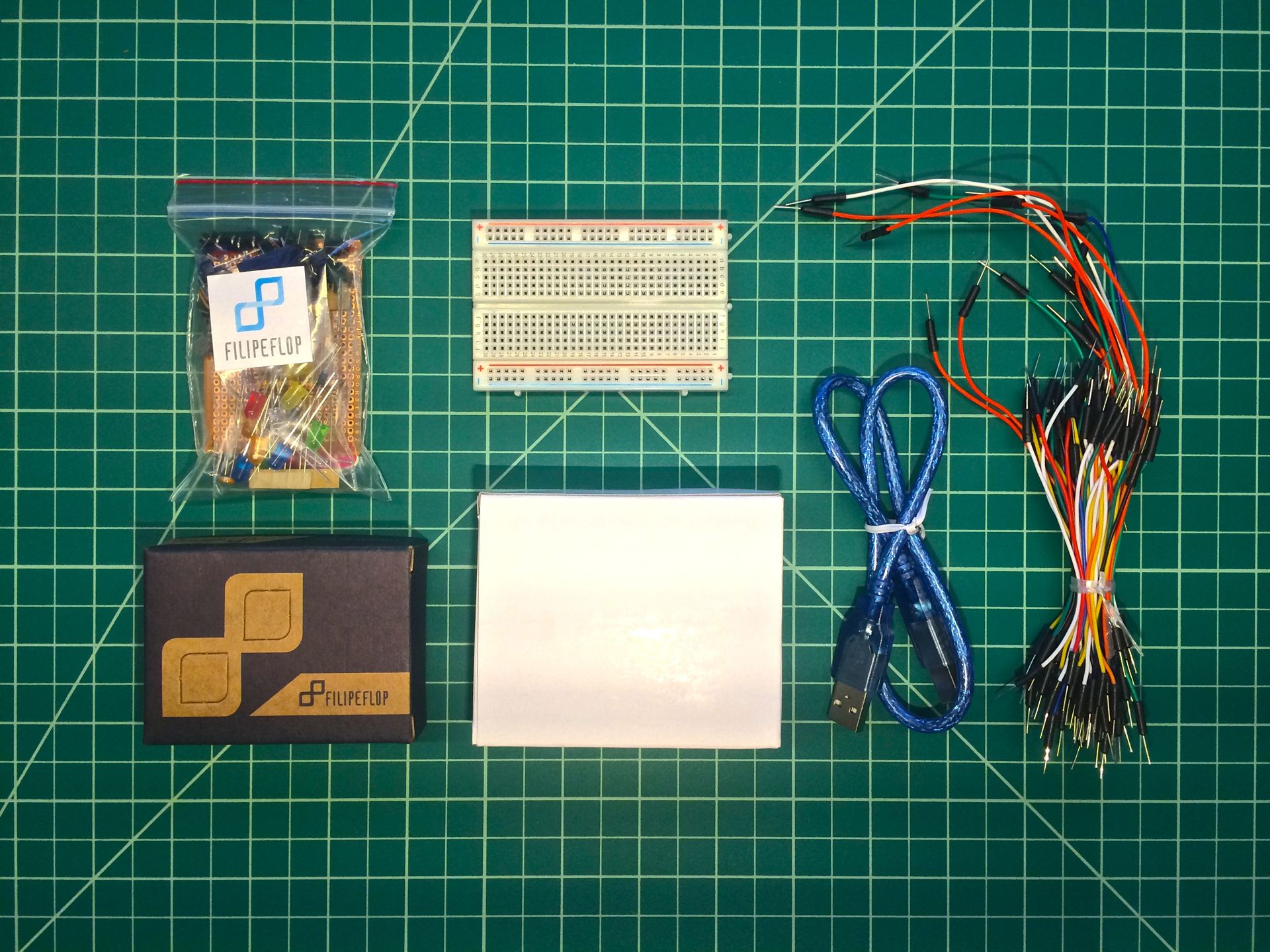 Kit Arduino Start Filipeflop Embalado Fazedores 